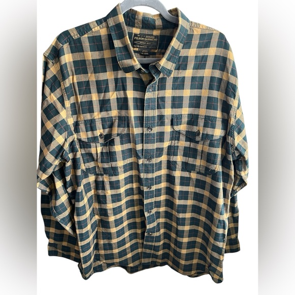 Filson | Shirts | Filson Lightweight Alaskan Guide Shirt 110743 Spruce ...